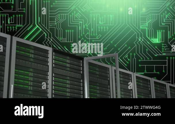 Mainframe computers in network server Stock Videos & Footage - HD and ...