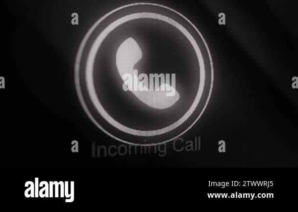 Phone ring icon animation. Incoming call. Animation Call Icon. Handmade ...