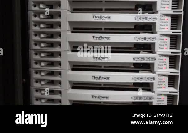 Fiber Optical connector interface. Rack Mounted Servers In A Server ...