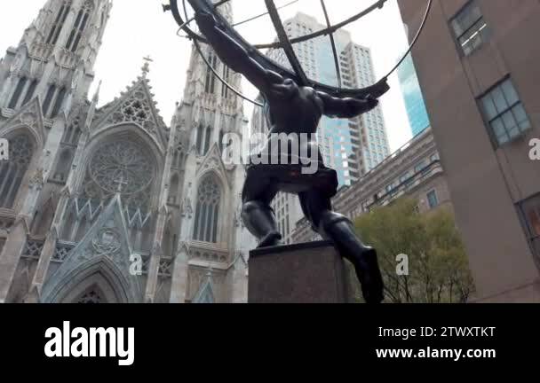 Atlas statue fifth avenue Stock Videos & Footage - HD and 4K Video ...