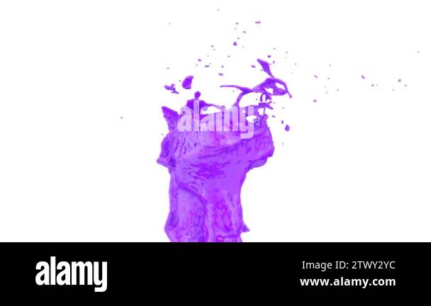 Purple color splash Stock Videos & Footage - HD and 4K Video Clips - Alamy