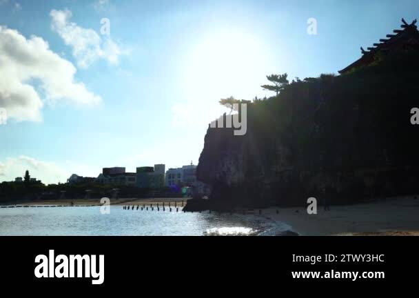 Naminoue beach with naminoue shrine Stock Videos & Footage - HD and 4K ...