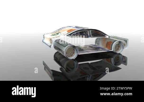 the car is created from money, the concept of financing the auto ...
