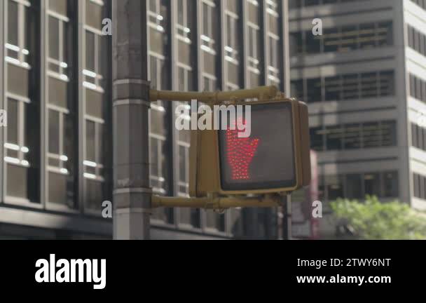Dont cross signal Stock Videos & Footage - HD and 4K Video Clips - Alamy