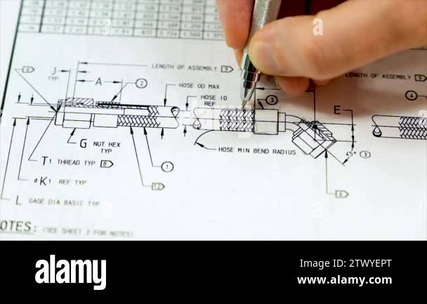 Technical drawing engineer Stock Videos & Footage - HD and 4K Video ...