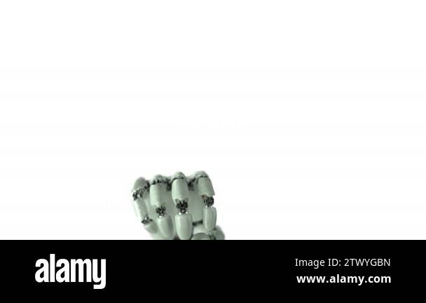 Robotic Hand Presses on the Screen and Makes Electronic Scheme ...