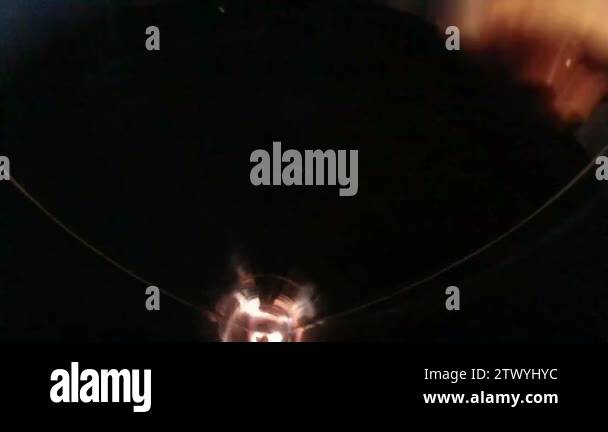 Action first person pov 4k view on male sliding down extreme water ...