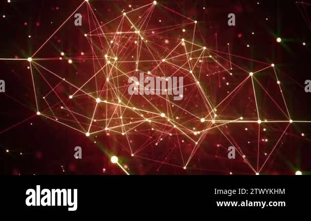 Abstract plexus shapes. Digital, communication and technology background with lines and dots ...