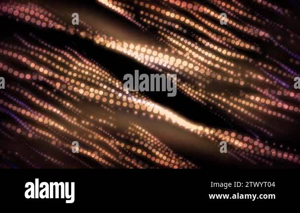 4K HD background animation with glittering particles which can be used ...