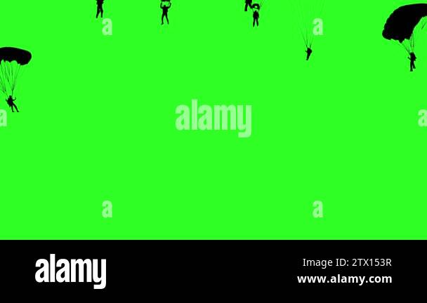 Skydiving silhouettes Stock Videos & Footage - HD and 4K Video Clips ...
