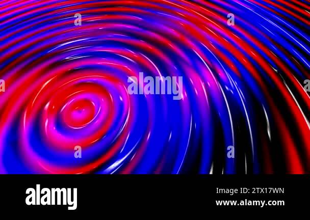 Abstract animated background with waves and glare on the surface of an ...