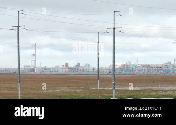 Electric transmission line wooden poles Stock Videos & Footage - HD and ...