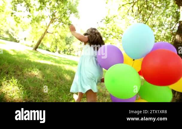 Running with balloons Stock Videos & Footage - HD and 4K Video Clips ...