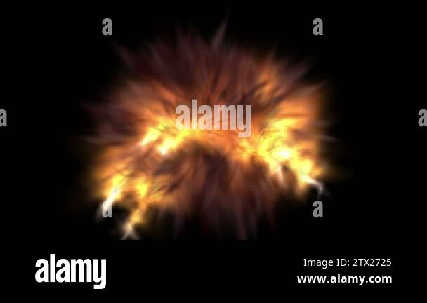 4k huge explosion,a group of missiles launched,military blow,Eruption ...