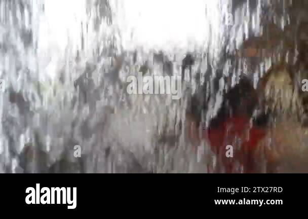 waterfall texture seamless loop, isolated on black with alpha and ...