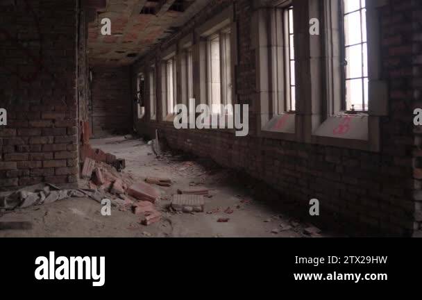 FPV CLOSE UP: Exploring decaying abandoned castle, walking across the ...