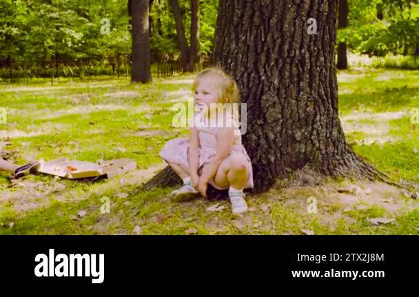 Three Girls Playing On Tree Stock Videos And Footage Hd And 4k Video Clips Alamy