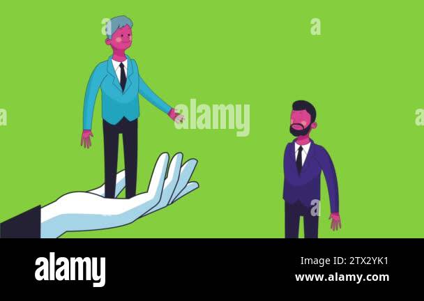 Teamwork cartoon Stock Videos & Footage - HD and 4K Video Clips - Alamy
