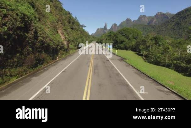 The great road straight. Only one way. Exotic Mountains, Wonderful ...