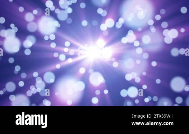 abstract soft moving blinking circle background with star shine ...