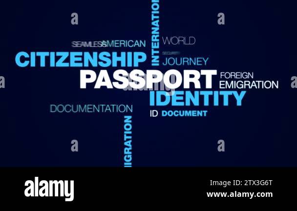 passport identity citizenship international border official airport ...