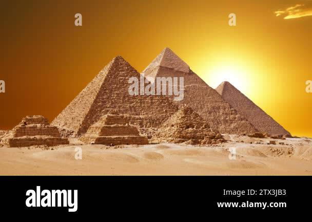 Great pyramids giza sunset Stock Videos & Footage - HD and 4K Video ...