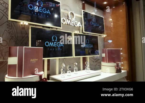 Omega luxury watch store Stock Videos & Footage - HD and 4K Video Clips ...