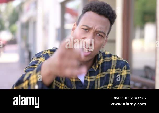 Black man yelling outdoors Stock Videos & Footage - HD and 4K Video ...