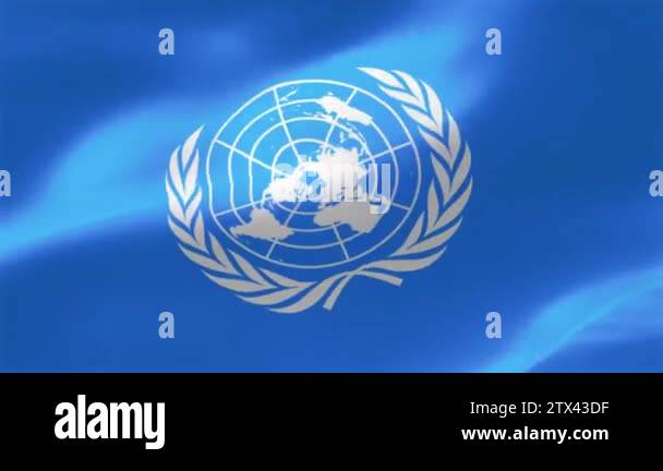The flag of the United Nations consists of the official emblem of the ...