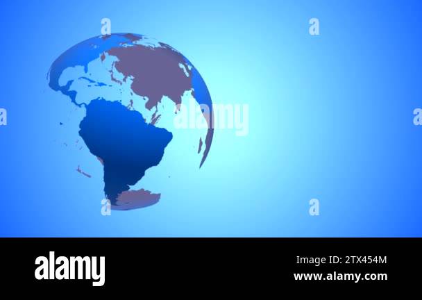 Transparent globe blue color an earth Stock Videos & Footage - HD and ...