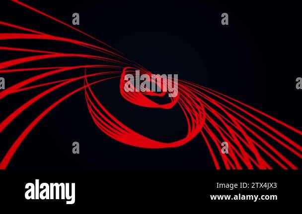 Abstract background of magnetic lines. Flowing Lines in a Magnetic ...