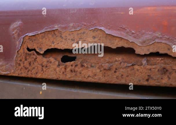 Rusted metal peeling paint Stock Videos & Footage - HD and 4K Video ...