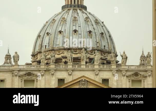VATICAN - circa 2019: Rome, Italy, Vatican and St. Peters Basilica ...