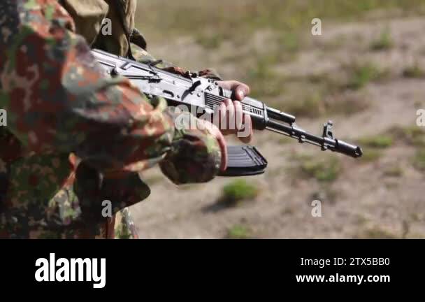 Kalashnikov ak47 automatic assault rifle Stock Videos & Footage - HD ...