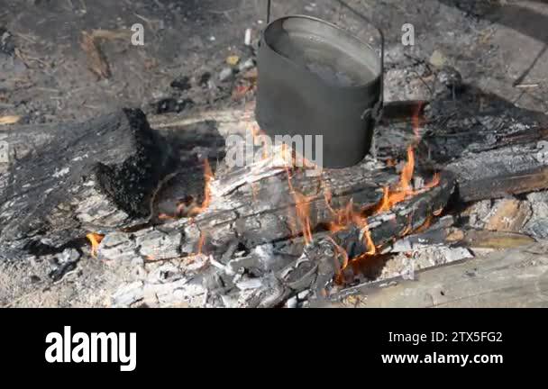 Pot water boiling over fire Stock Videos & Footage - HD and 4K Video ...
