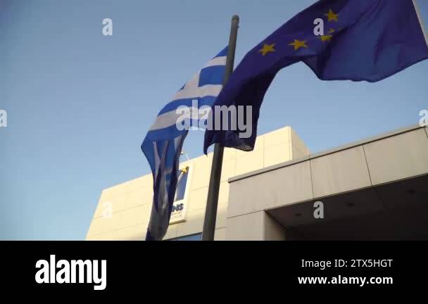 Eu greek flag Stock Videos & Footage - HD and 4K Video Clips - Alamy