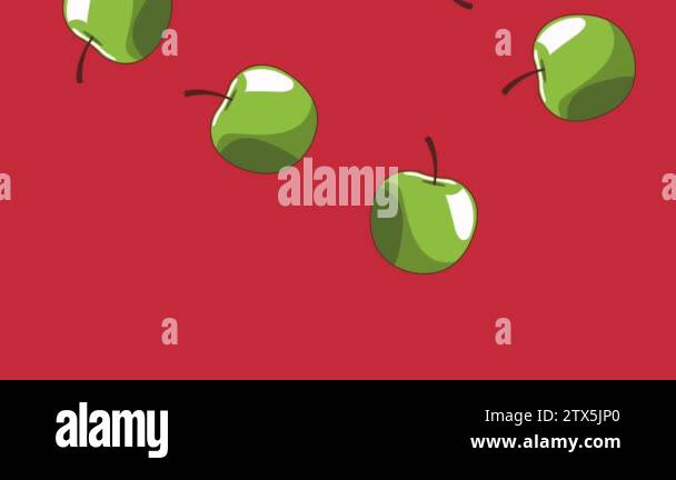 Fruits falling background HD animation Stock Video Footage - Alamy