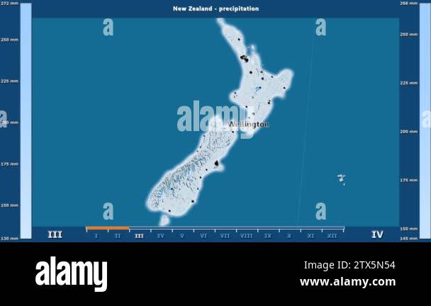 New zealand map with names Stock Videos & Footage - HD and 4K Video ...