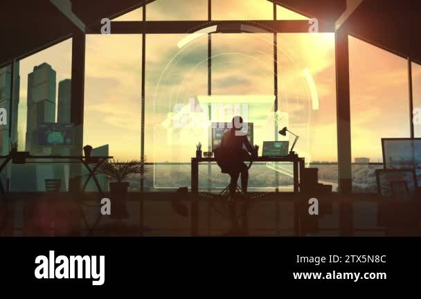 Female designer silhouette Stock Videos & Footage - HD and 4K Video ...