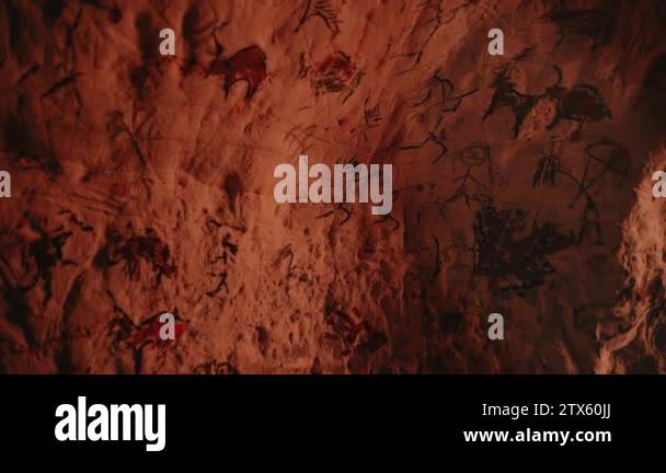 Prehistoric cave animal drawings Stock Videos & Footage - HD and 4K ...