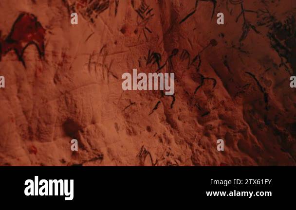 Primitive Prehistoric Neanderthal Drawings of Animals and Abstracts ...