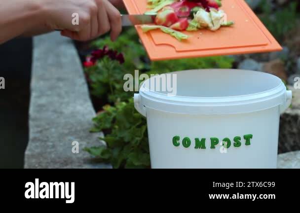 Vegetables food waste concept Stock Videos & Footage - HD and 4K Video ...