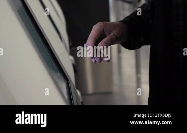 Self service check in desk Stock Videos & Footage - HD and 4K Video ...
