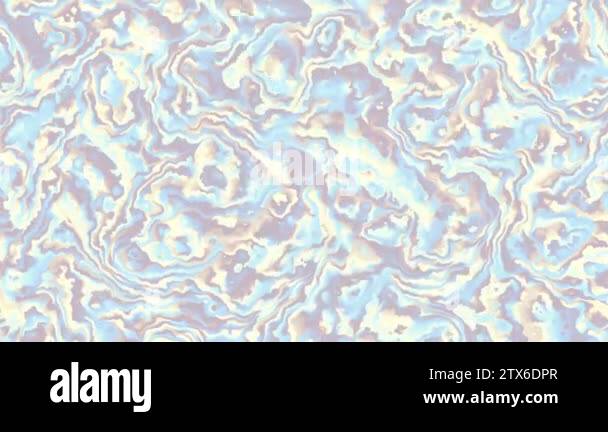 Moving random wavy texture. Psychedelic animated background. Transform abstract curved shapes ...