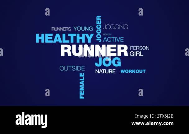 runner jog healthy jogger lifestyle fit fitness sport exercise female ...