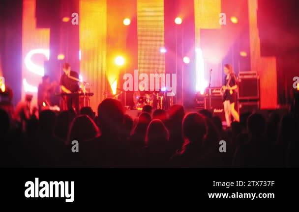 Lot of people clapping at rave party. Here is footage of people crowd ...