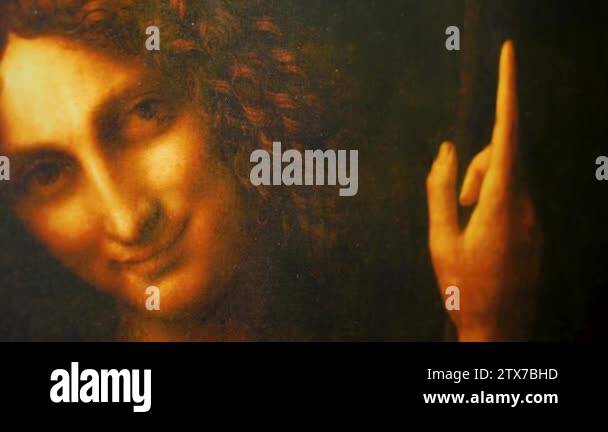 Leonardo da Vinci Saint John the Baptist is a High Renaissance oil ...