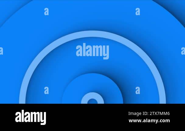 Abstract background with growing circular stripes. Looping background ...