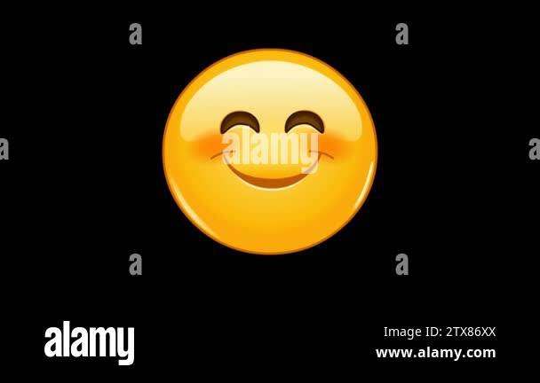 Smiling emoticon eyes icon Stock Videos & Footage - HD and 4K Video ...