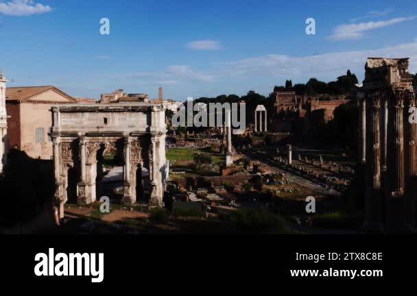 Rome roman forum overview Stock Videos & Footage - HD and 4K Video ...